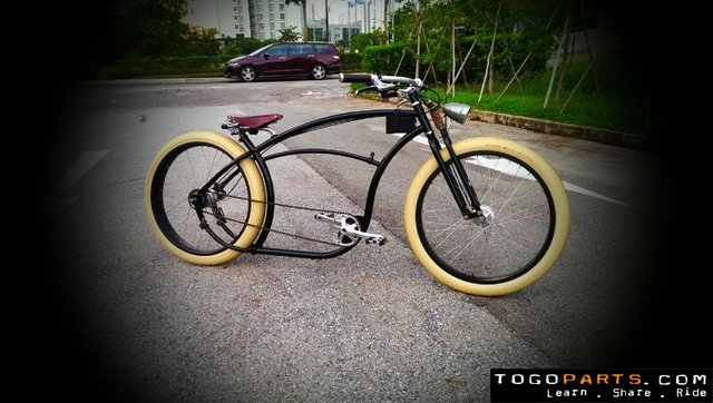 Type69's Customer Build Basman Cruiser - Singapore bicycle - Togoparts